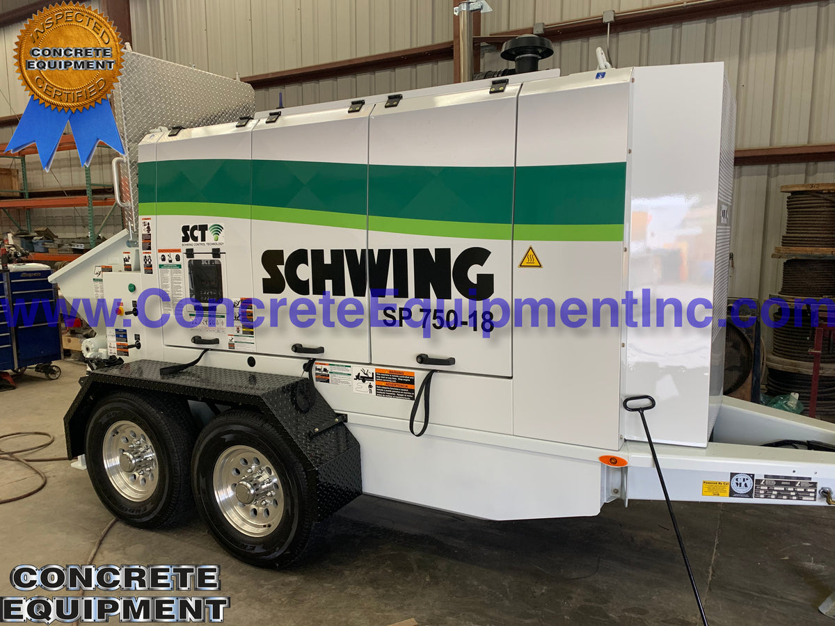 Concrete Equipment Inc. Used Concrete Pumps Schwing Putzmeister