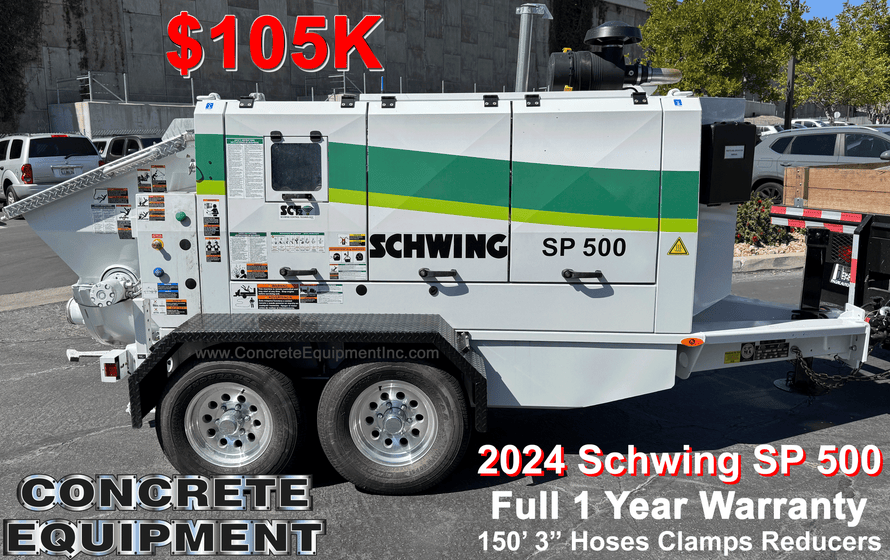Concrete Equipment Inc. Used Concrete Pumps Schwing Putzmeister