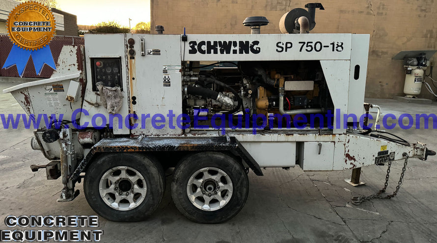 Concrete Equipment Inc. Used Concrete Pumps Schwing Putzmeister