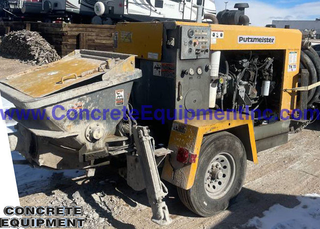 Concrete Equipment Inc. Used Concrete Pumps Schwing Putzmeister